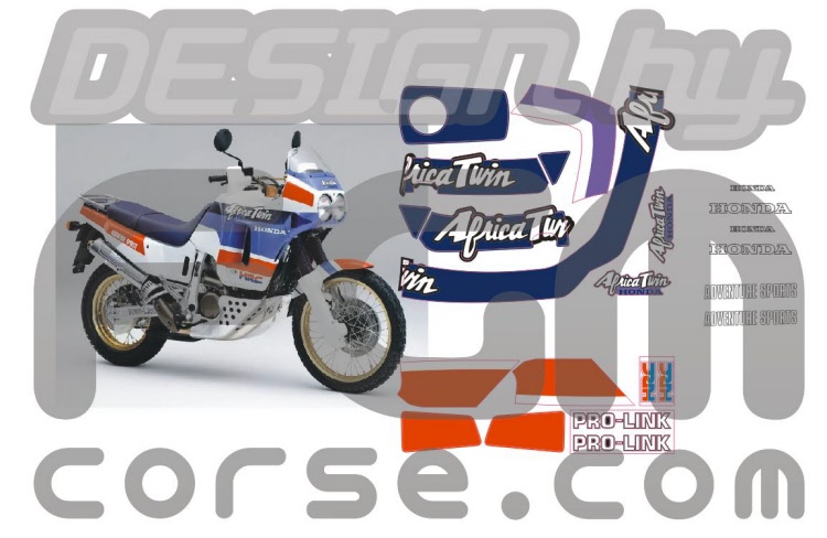 kit adesivi Honda XRV 650 Africa Twin RD03